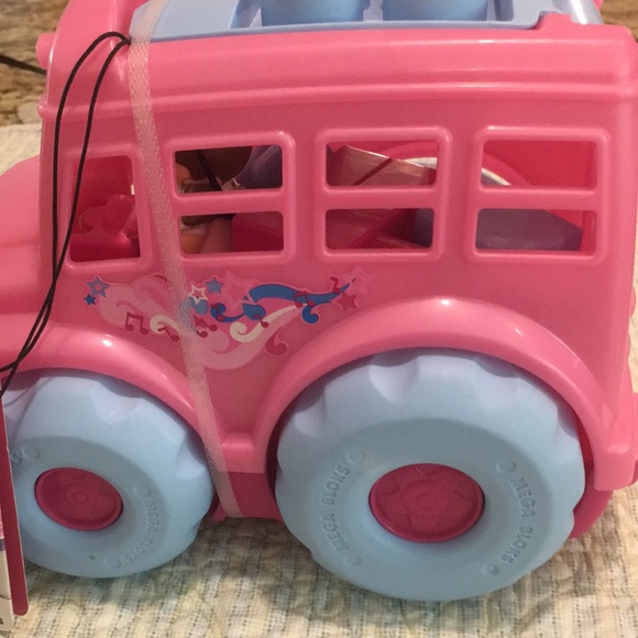 Mega Bloks | Toys | Mega Bloks Lil Pink Bus New Driver Bus Extra Mega ...